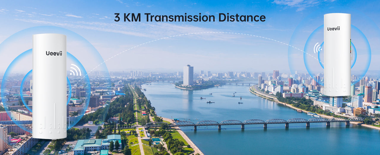 Maximizing US Connectivity with Long Range Wireless Bridges – UeeVii